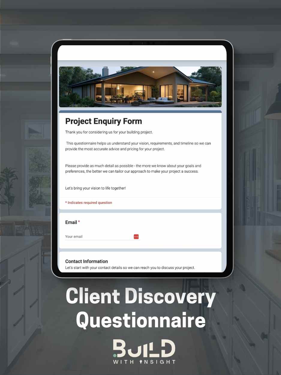 Client Discovery Questionnaire – BUILD WITH INSIGHT